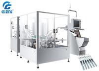 China Automatic Prefilled Syringe Labeling Machine 300pcs/min Plunger Assembling JLB-818 for sale