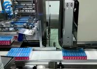 China 220V 0.65KW Automatic Box Labeling Machine Real Time Barcode Printing 10-60pcs/min for sale