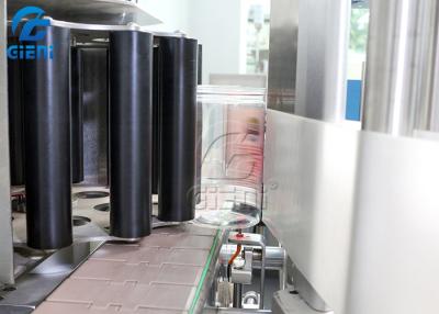 China máquina automática do aplicador da etiqueta do tampo da mesa do tamanho da garrafa de 10cm à venda