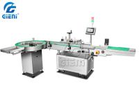 China 300pcs/min Round Bottle Labeling Machine for 20-90mm Diameter Cylindrical Bottles for sale