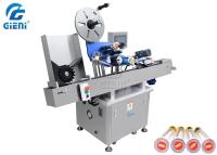 China Horizontal Lipstick Labeling Machine 25m/min Electric Driven PLC Control Stainless Steel for sale