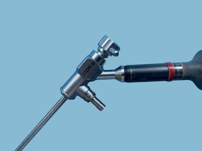 China 8705.402 Rigid Ureteroscopy Female Male 10 Degree Fov 425mm 130 Degree Tip  Xenon Lamp for sale