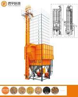 China 30T Batch Circulating Crop Dryer - Indirect Heating System with 17.35kW Motor for Rice, Wheat & Corn for sale
