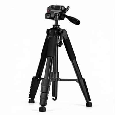 China Lightweight Aluminum Alloy Foldable Camera Tripod Stand For Outdoor Shooting for sale
