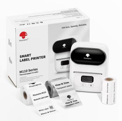 China Exquisite thermal paper label printer mainly composed of ABS and components suitable for multiple scenarios that require label printing. for sale