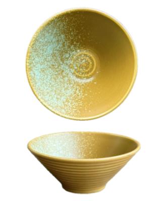 China Brown Modern Ceramic Tableware Fruit Berry Cereal Rice Bowl Custom for sale