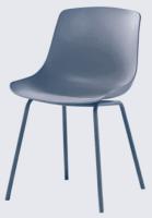 Quality Leisure Hard Eames Plastic Modern Chair Furniture For Kitchen Pink White Gray for sale