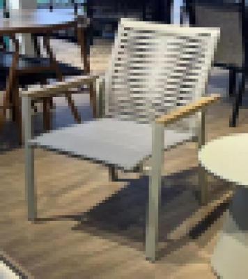 China Outdoor rope fabric leisure chair for sale