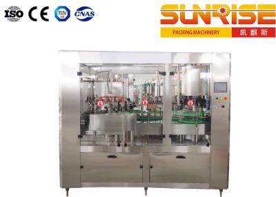 China Glass Carbonated Drinks Production Line 9 Filling Head for sale