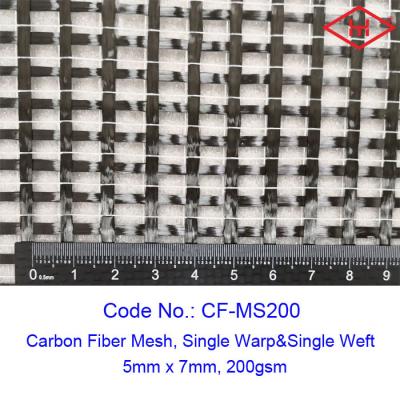 Cina Tessuto unidirezionale Mesh Sustainable Concrete For Structure della fibra del carbonio in vendita