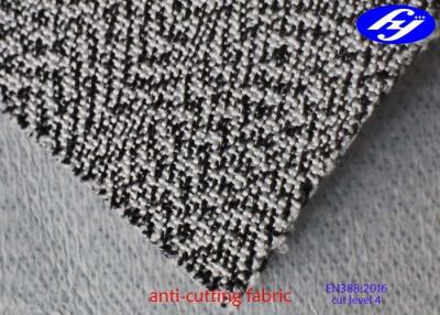 China High Tensile Puncture Resistant Fabric Plain Weaving PE Composite Yarn With Cut Level 4 for sale