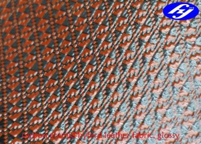 Cina Ibrido lucido del Kevlar del carbonio del poliuretano del tessuto arancio del cuoio per le attrezzature di sport in vendita