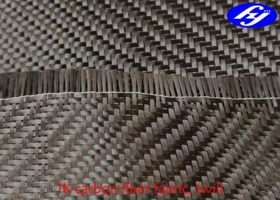 Cina Tessuto della fibra del carbonio della saia 1K Toray con spessore di 0.17MM - di 0,15 in vendita