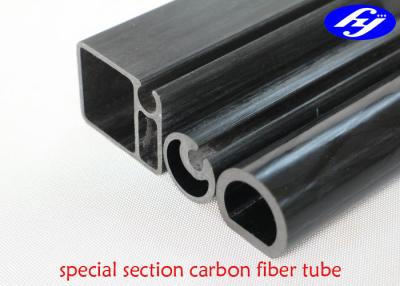Cina Fibra speciale Rod del carbonio di Pultruded della sezione per l'ente strutturale principale all'aperto in vendita