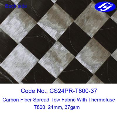 China Tela larga ultra fina do reboque da propagação da fibra do carbono 37GSM da tela 12K T800 da fibra do carbono à venda