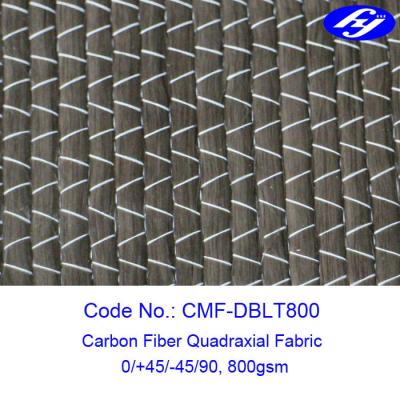 China 800GSM de Stof van de koolstofvezel/Eenrichtingskoolstofvezel met 0/+45/-45/90 Graad Te koop
