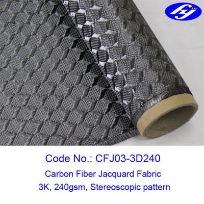 China 150cm Stereoscopische Visuele de Vezelstof van de Effect 3D Koolstof Te koop