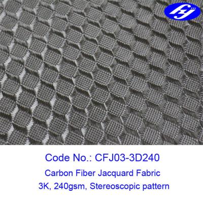 China 150cm Stereoscopische Visuele de Vezelstof van de Effect 3D Koolstof Te koop