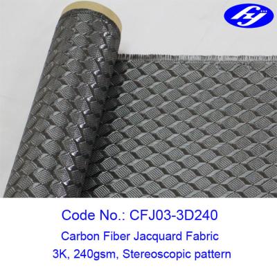 China 150cm Stereoscopische Visuele de Vezelstof van de Effect 3D Koolstof Te koop