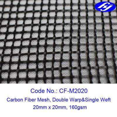 China 20MM X 20MM van de het Netwerkstof van de Koolstofvezel het Duurzame Beton voor Structuurversterking Te koop