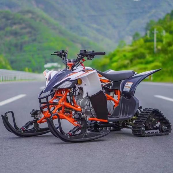 Quality 125cc Snowmobile ATV Engine Sledge Snow Bike with Electric Start and Wheels/Track for sale