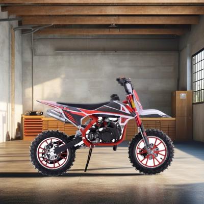 Cina Max. velocità 40 60km/h 49cc Mini Dirt Bike Off Road Motocicletta Motocross Colori personalizzabili in vendita