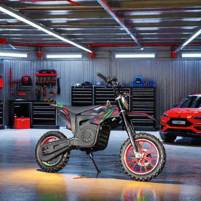 Cina 48V 60V 1200W1600W 2000W Electric Dirt Bike con freno a disco meccanico anteriore e posteriore in vendita