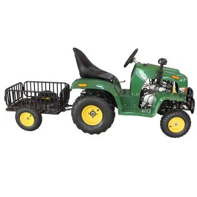 中国 110cc Mini Tractor for Kids Customizable Colors Curb Weight 100-200kg Supported 販売のため