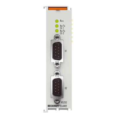 Cina BECKHOFF EL6002 EtherCAT Communication Interface Module RS232 in vendita