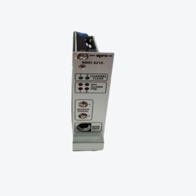 Cina MMS 6110 EPRO DUAL CHANNEL SHAFT VIBRATION MONITOR MODULE in vendita