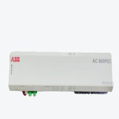 Cina PP D113 B03-20-110611 ABB DCS PROGRAMMABLE LOGIC CONTROLLER MODULE in vendita