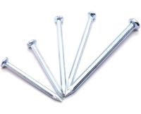 China Electro Galvanized Masonry Nails 14mm-150mm Diamond Point Cable Clip Nails High Carbon Steel Construction for sale