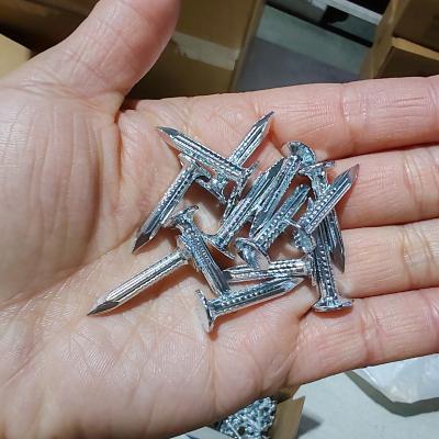 Cina Chiodi in cemento in acciaio elettro-gravanizzato da 25 mm con testa piatta larga in vendita