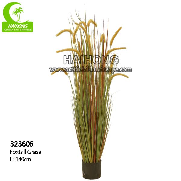 lifelike artificial foxtail grass good value grass wholesale for decoration