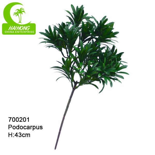 artificial podocarpus leaves