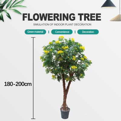 Κίνα Artificial Plants Hot Selling Yellow Flower Tree for Home Decoration προς πώληση