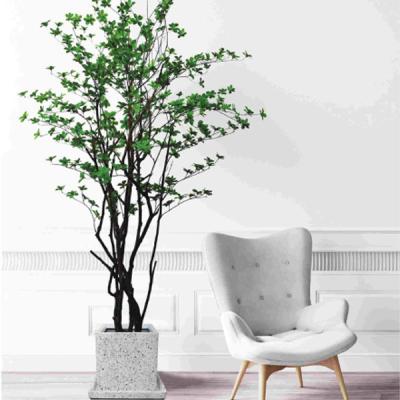 Cina Piante conservate in vaso artificiali ignifughe del pavimento per gli alberi falsi della decorazione all'aperto dell'interno in vendita