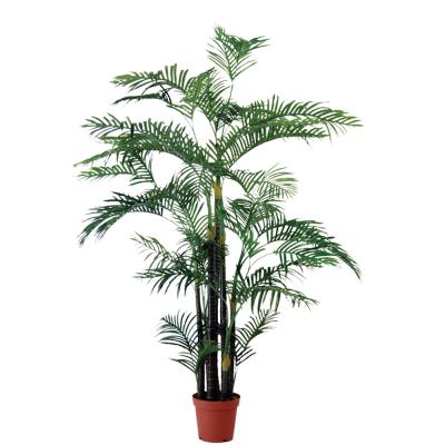 China Customized Simulation 140cm Artificial Bamboo Areca Palm For Decoration zu verkaufen