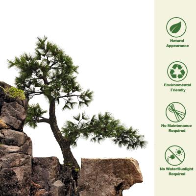 China De Chinese Installatie van de Pijnboom Kunstmatige Vloer voor Landscpaing-Decoratie Langdurige Bladeren Te koop