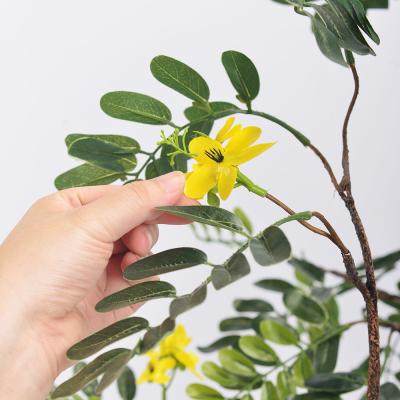 China Anti Uv Sunshine Tree Leaves Artificial Bonsai for Dorm Room for sale