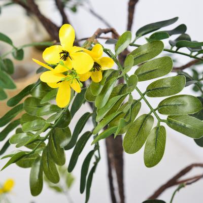China Anti Uv Sunshine Tree Leaves Artificial Bonsai for Dorm Room for sale