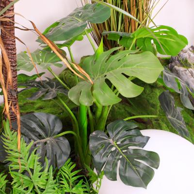 Cina Piante conservate in vaso artificiali di seta del pavimento di grande capacità per nozze e la decorazione domestica in vendita