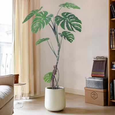 China 140cm/ 170cm faux monstera plant​ with Aerial Roots | Single Stem Silk Plant | Hotel Lobby Tree | Factory Direct for sale