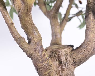 China UV Resistant Fake Plant 2.5m tall faux potted olive tree In Planter for Indoor House Plants & Tall Floor Decor for sale