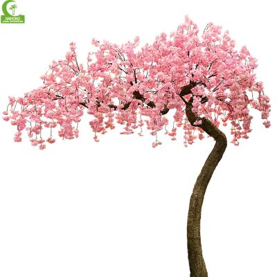 China Factory custom realistic artificial cherry tree wedding events decoration high quality pink cherry blossom tree for sale