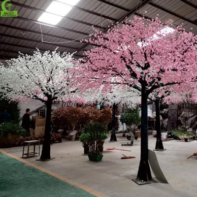 China Factory custom realistic artificial cherry tree wedding events decoration high quality pink cherry blossom tree for sale