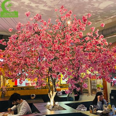 China Factory custom realistic artificial cherry tree wedding events decoration high quality pink cherry blossom tree for sale