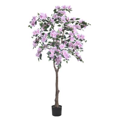 China Wholesale 150cm 180cm Artificial Bougainvillea Tree - Model C Light Pink | Haihong Factory Direct | UV Resistant Artificial Flowers | Bulk Decor for sale