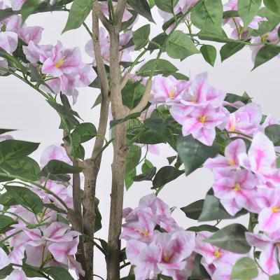 China Wholesale 150cm 180cm Artificial Bougainvillea Tree - Model C Light Pink | Haihong Factory Direct | UV Resistant Artificial Flowers | Bulk Decor for sale