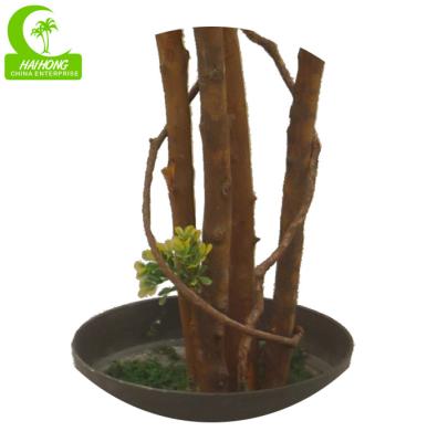 China Wiind Resistance 110cm Artificial Boxwood Tree , Fake Topiary Plants Round Shape for sale